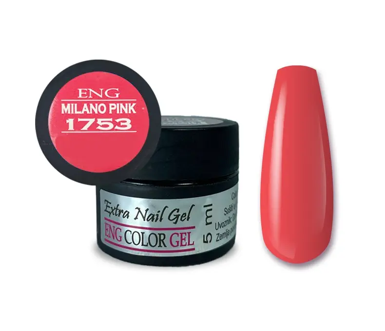 Extra Nail Gel za nokte Milano Pink 1753, 5ml