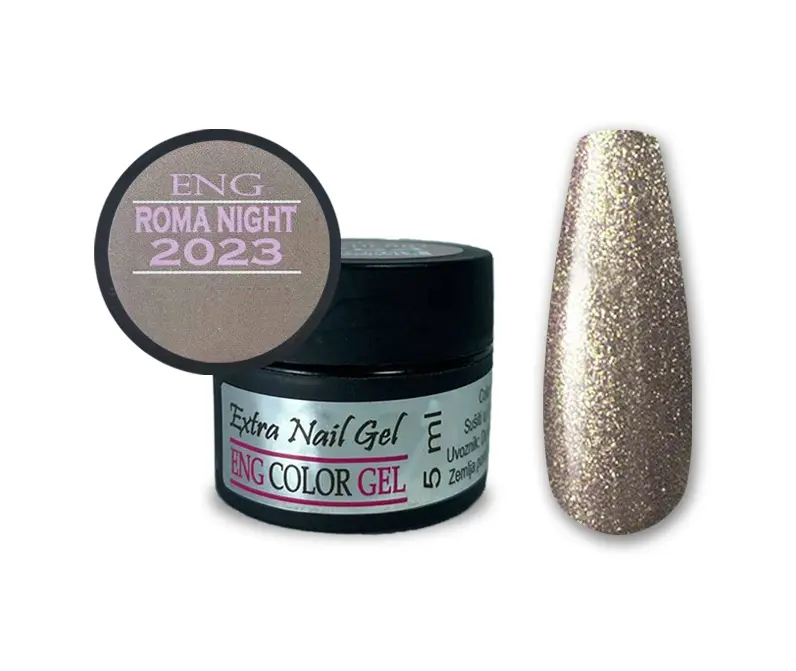 Extra Nail Gel za nokte Roma Night 2023, 5ml