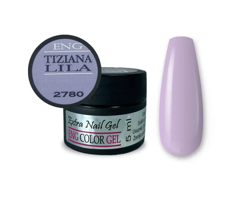 Extra Nail Gel za nokte Tiziana Lila 2780, 5ml