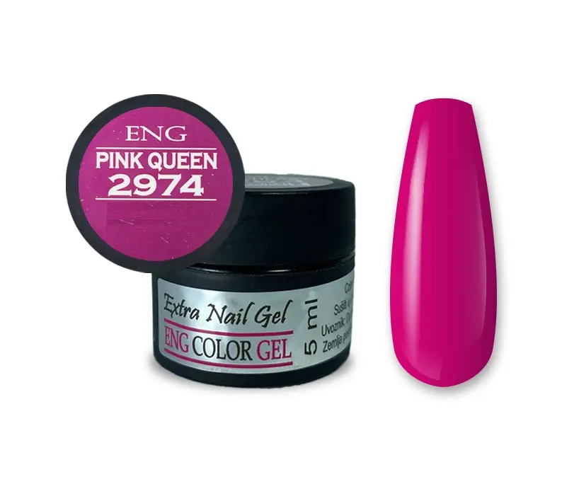 Extra Nail Gel za nokte Pink Queen 2974, 5ml