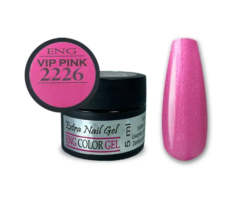 Extra Nail Gel za nokte Vip Pink 2226, 5ml