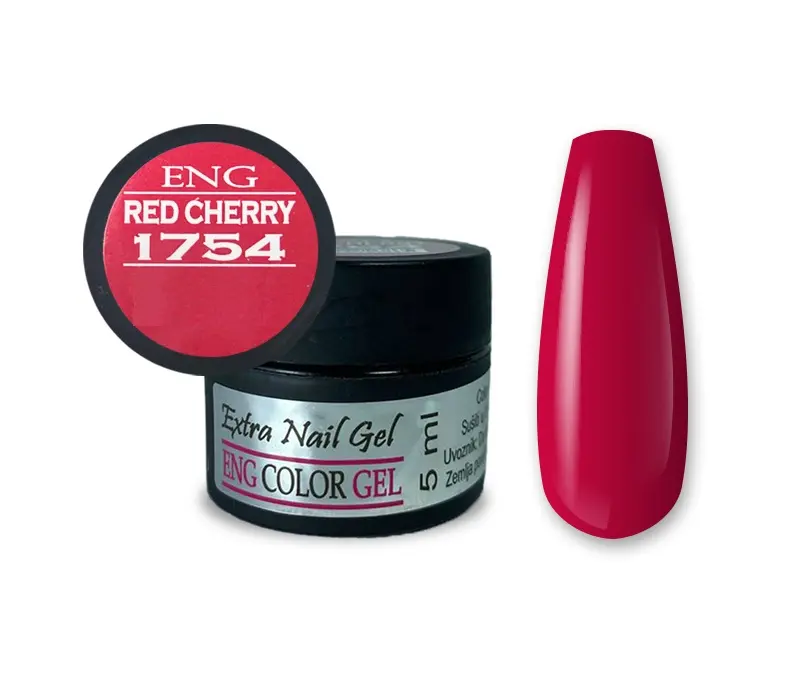 Extra Nail Gel za nokte Red Cherry 1754, 5ml