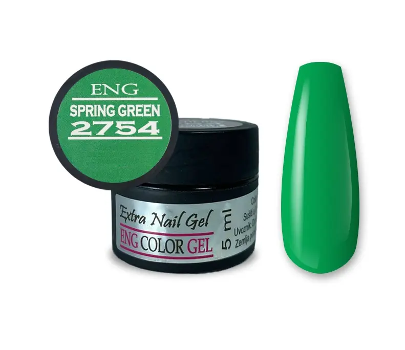 Extra Nail Gel za nokte Spring Green 2754, 5ml