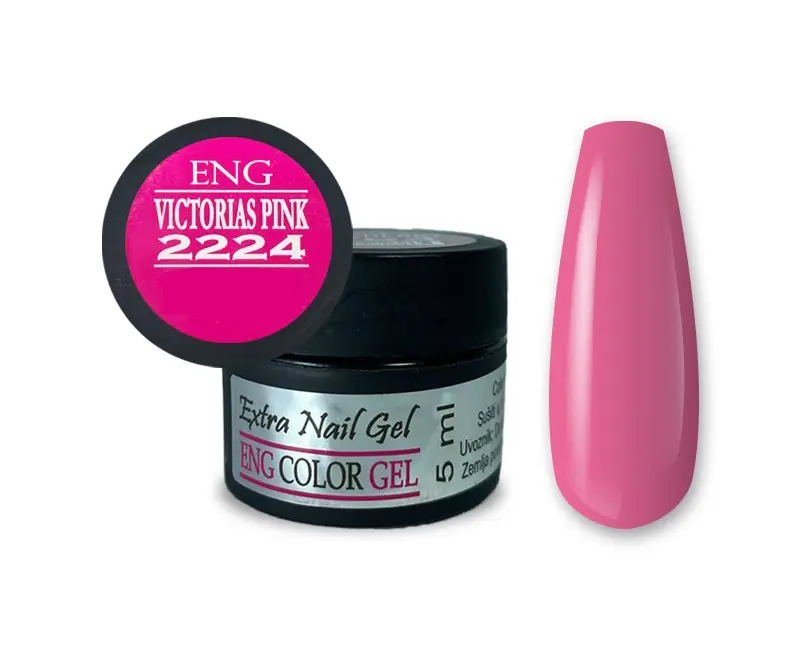 Extra Nail Gel za nokte Victorias Pink 2224, 5ml