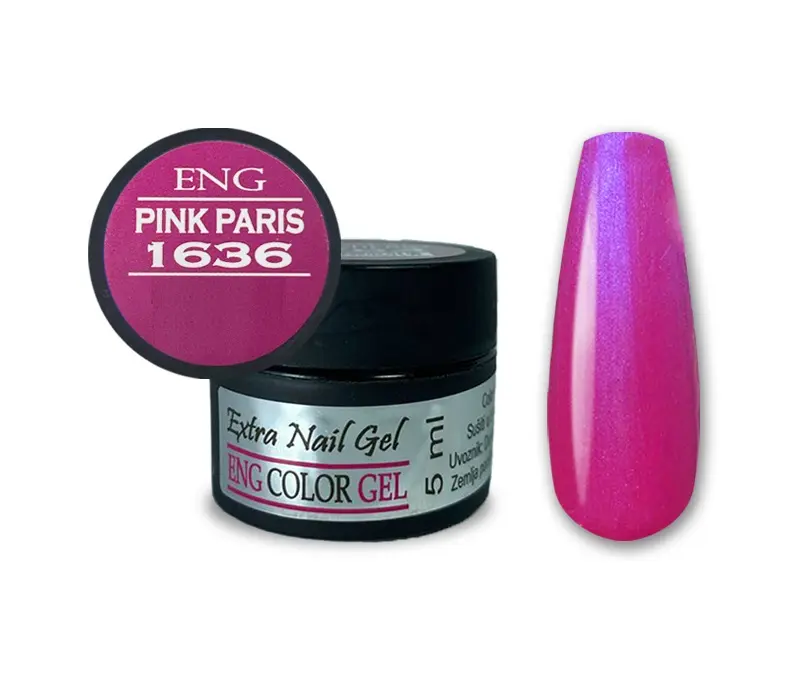 Extra Nail Gel za nokte Pink Paris 1636, 5ml