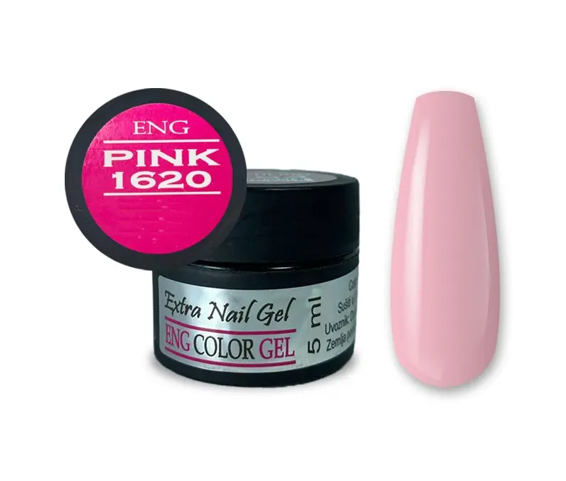 Extra Nail Gel za nokte Pink 1620, 5ml