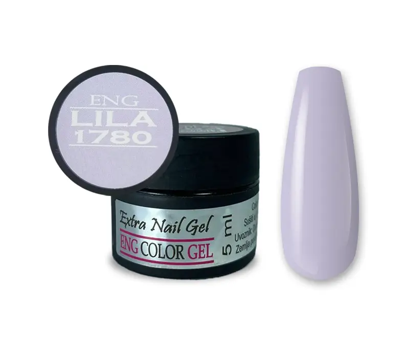 Extra Nail Gel za nokte Lila 1780, 5ml