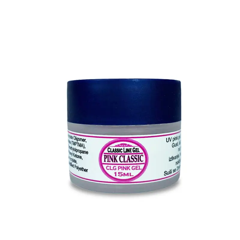 Classic Line Gradivni gel za nokte Pink Classic 2561, 15 ml