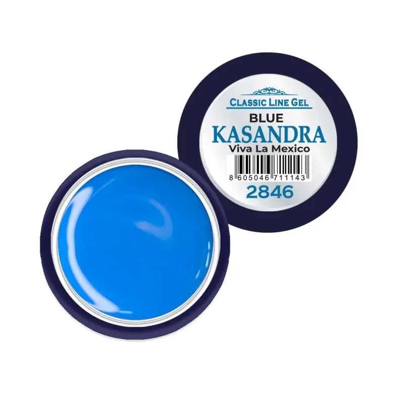 Classic Line Color gel, Kasandra, 5ml