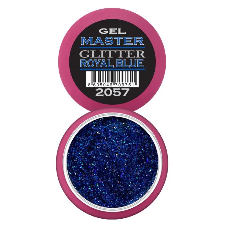 Master Glitter gel, Royal, Plavi