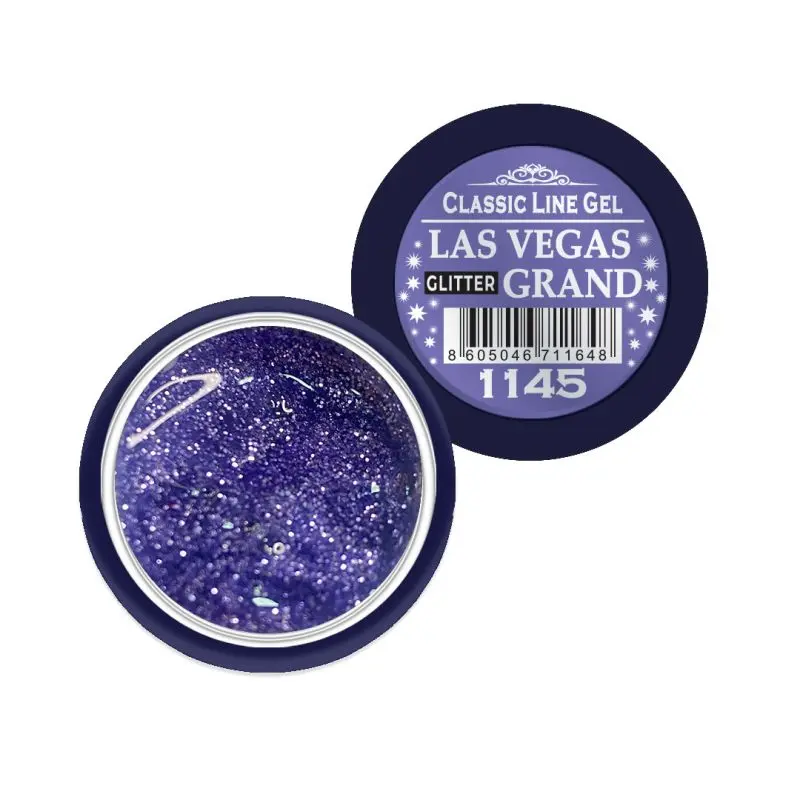 Classic Line Color Gel Las Vegas Grand Glitter, 5ml