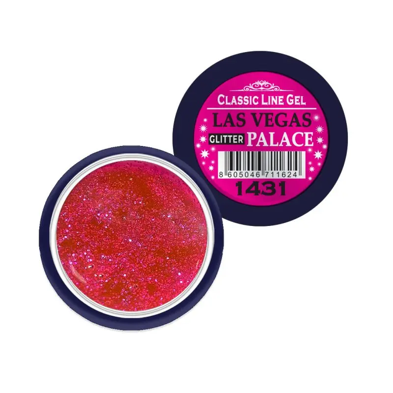 Classic Line Color Gel Las Vegas Palace Glitter, 5ml