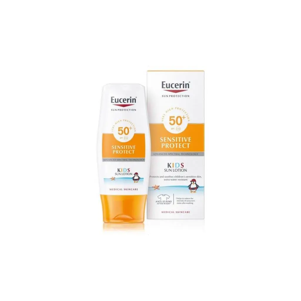 Eucerin Losion za decu za zaštitu osetljive kože od sunca SPF 50+, 150ml