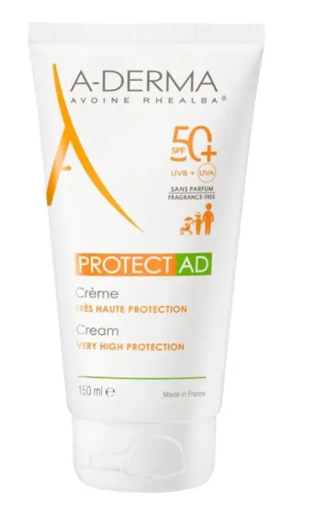 A-Derma Protect AD Krema za sunčanje SPF 50+, 150ml