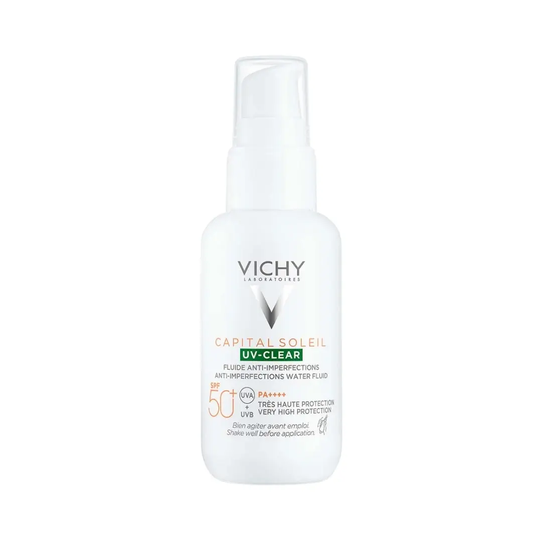 VICHY Fluid protiv nepravilnosti Capital Soleil Uv-Clear Fluid SPF50+ 40 ml