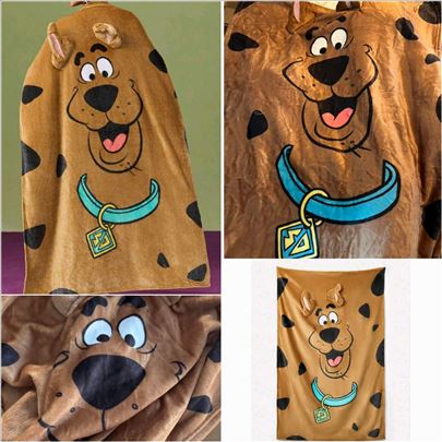 Scooby Doo Skubi Du pokrivač, ćebe 150x100cm