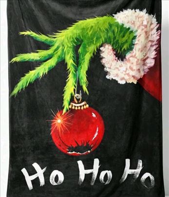 Grinč ćebe Ho ho ho, 150x100cm