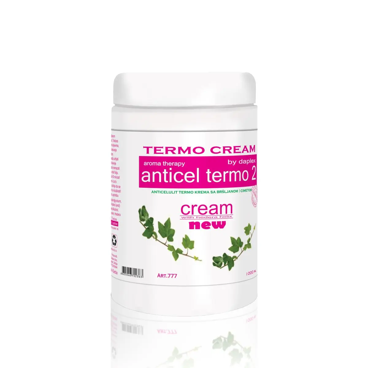 Termo cream Anticelulit krema sa bršljanom, 1kg