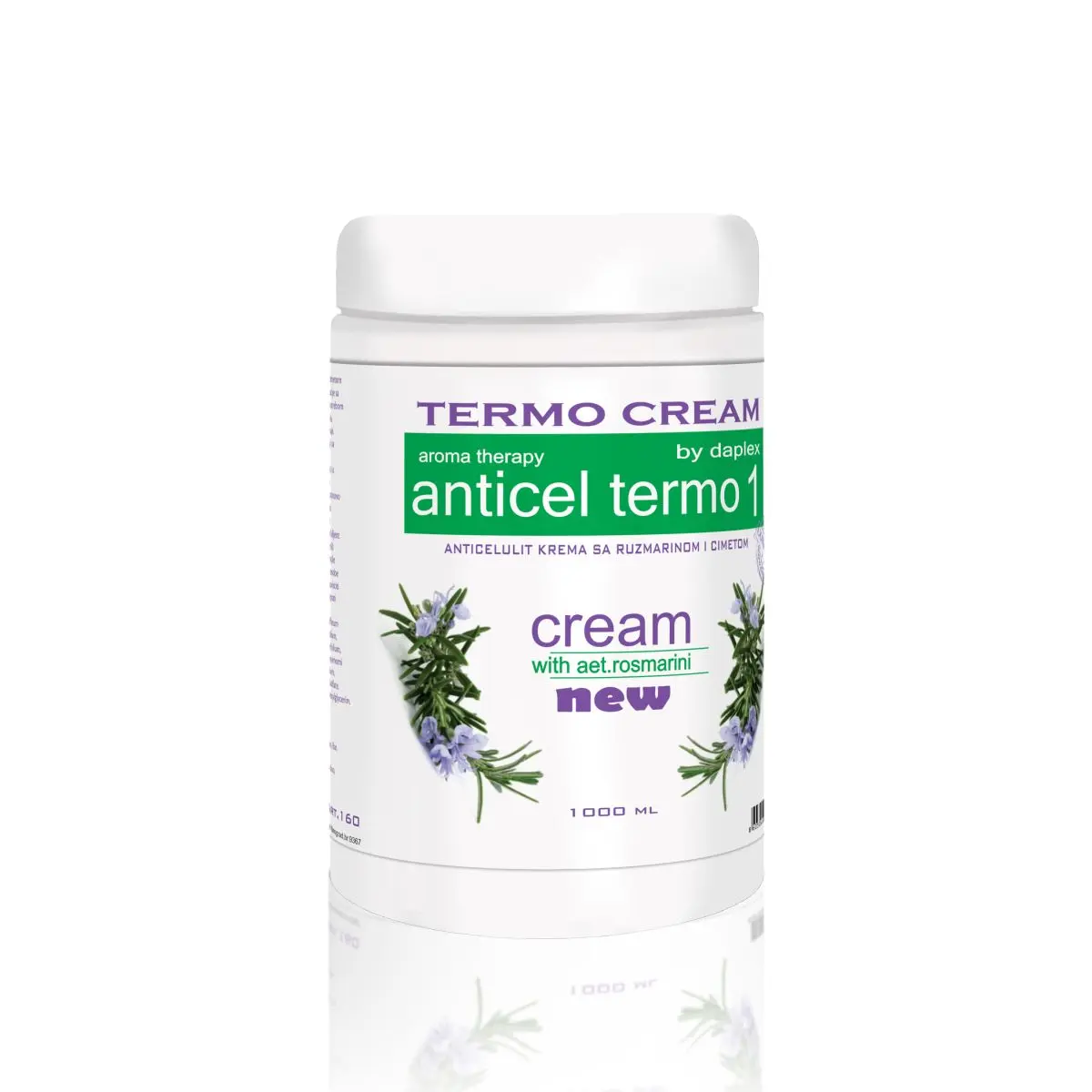 Termo cream Anticelulit krema, ruzmarin, 1kg 1