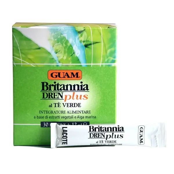 Guam Britania dren teverde, 30x12ml