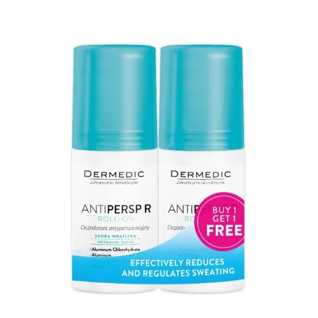 Dermedic antiperspirant T Roll-on 1+1 besplatno