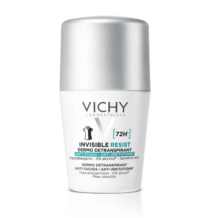 Vichy Deodorant roll on invisible resist 72h, 50ml