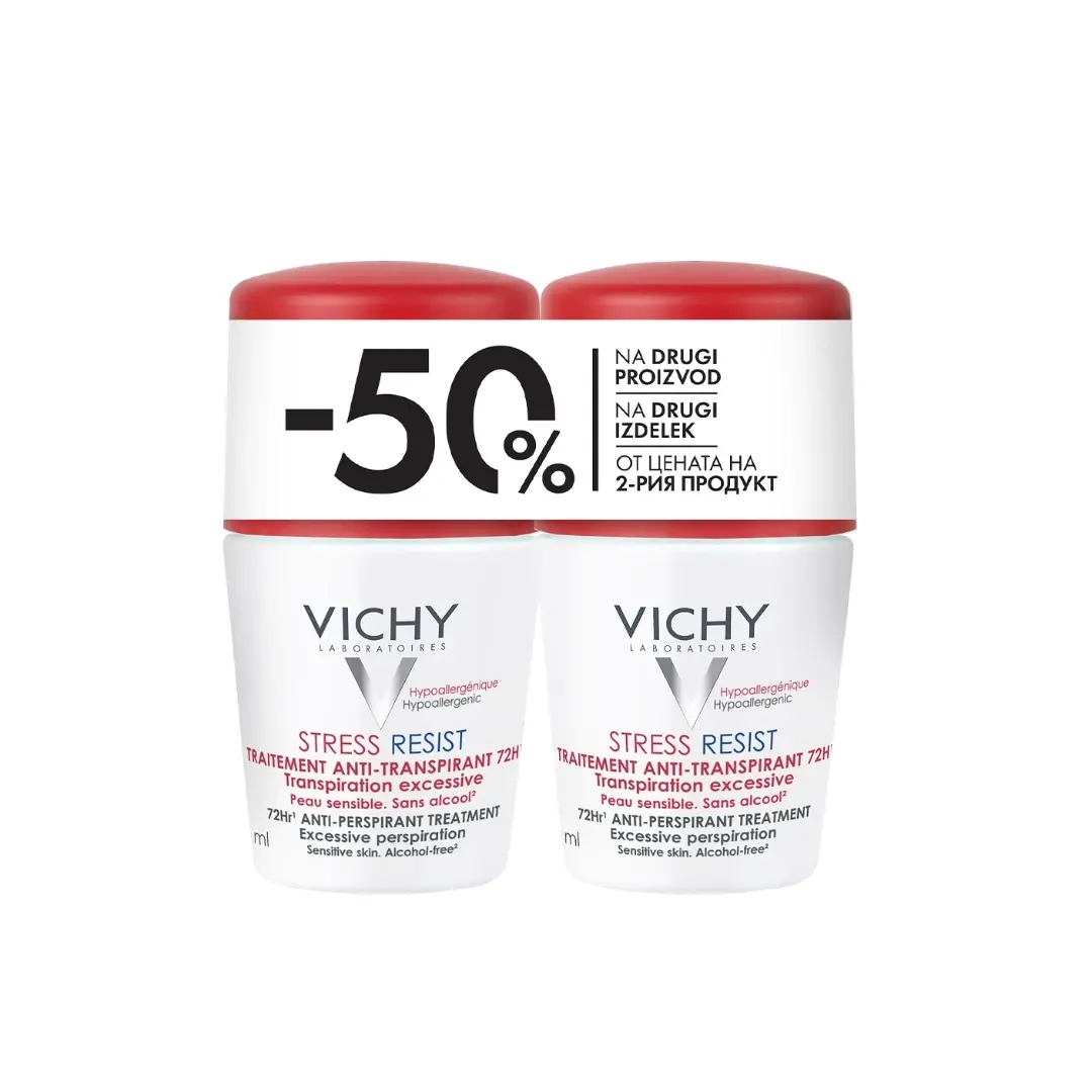 VICHY Roll-on 72h 2/1 2x50 ml