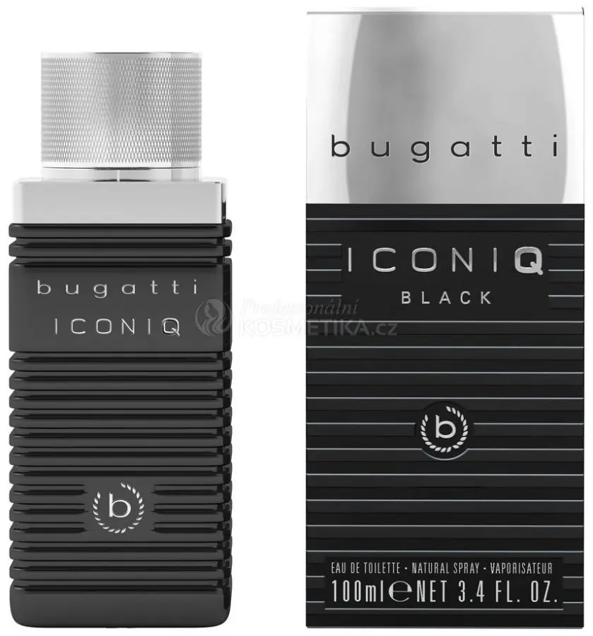 BUGATTI Toaletna voda za muškarce Iconiq Black edt, 100ml