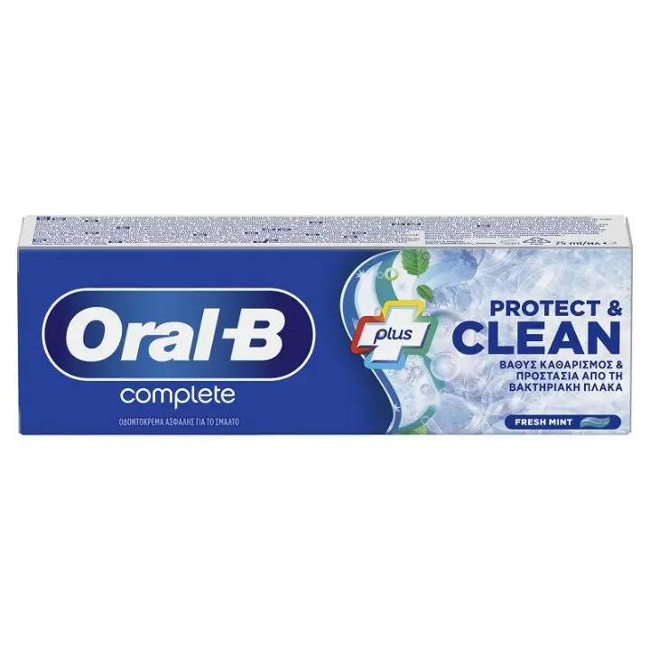 Oral B Zubna pasta complete protect & clean mint, 75ml