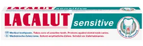 Lacalut Zubna pasta sensitive, 75ml