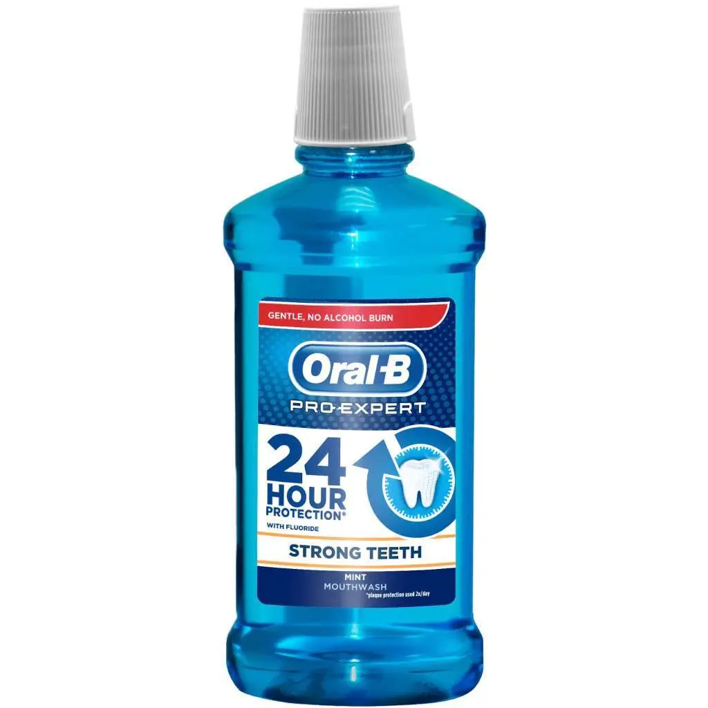 ORAL B Tečnost za ispiranje usta Rinse 500 ml Pro Exp Strong Teeth