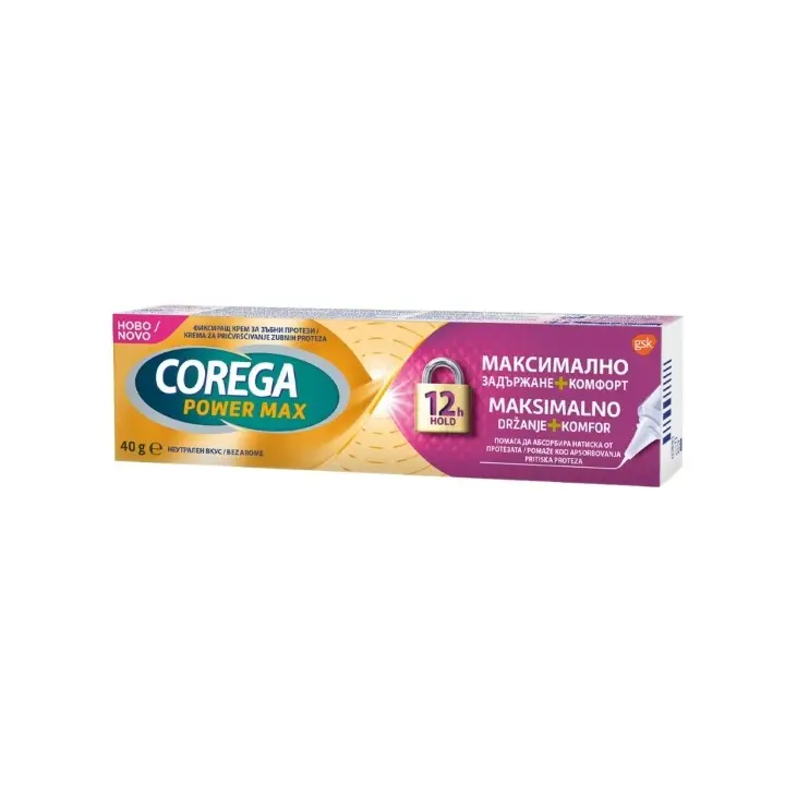 Corega Power max comfort krema, 40g