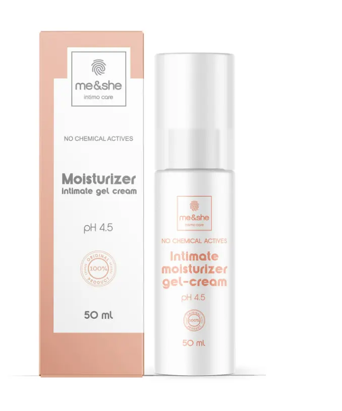 me&she MOISTURIZER intimate gel cream