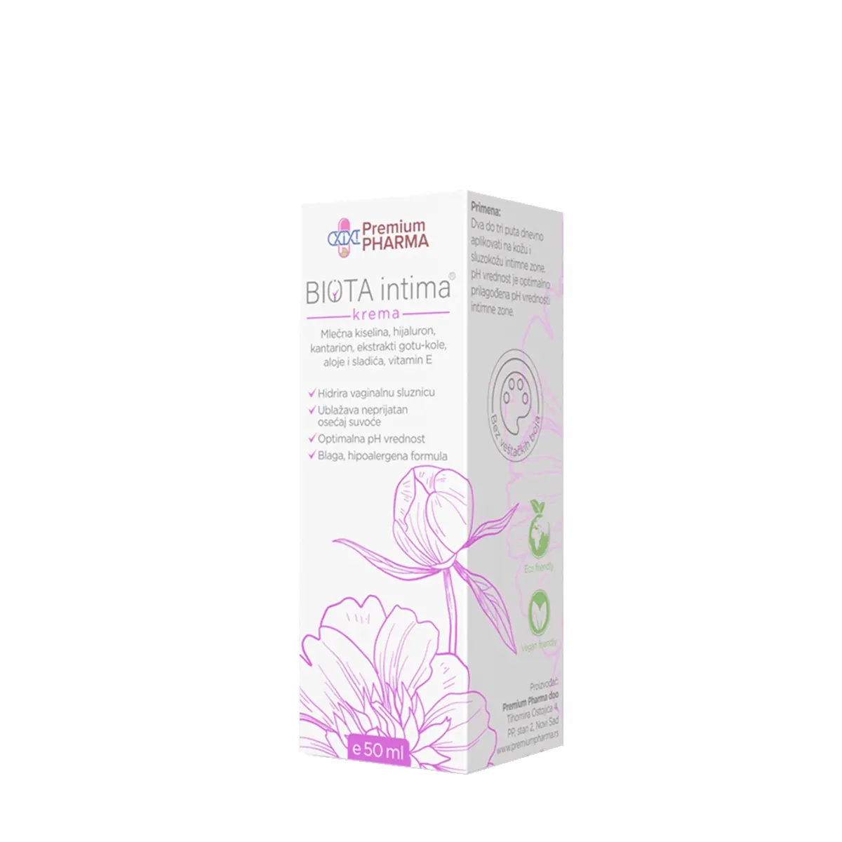 Krema za intimnu negu Biota Intima 50ml