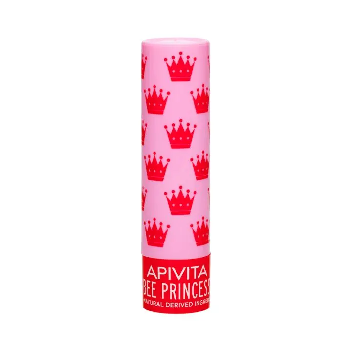 Apivita Bee princess Kajsija stik za usne, 4.4g