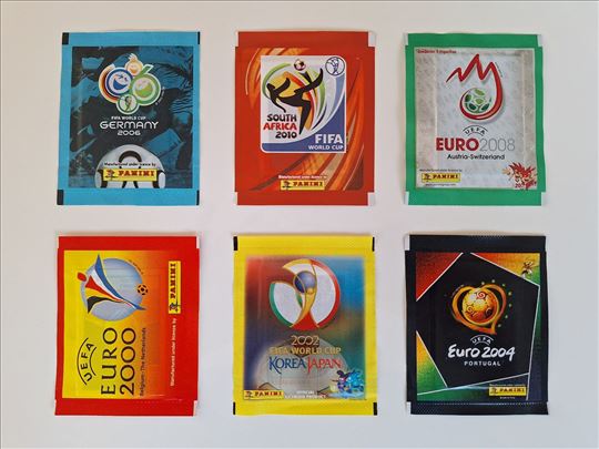 Panini pune kesice 2000-2010 Koreja Nemacka...