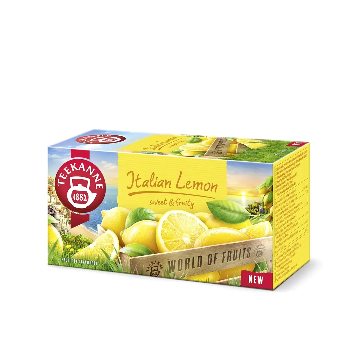 Teekanne World of Fruits voćni čaj Italian Lemon, 20 kesica