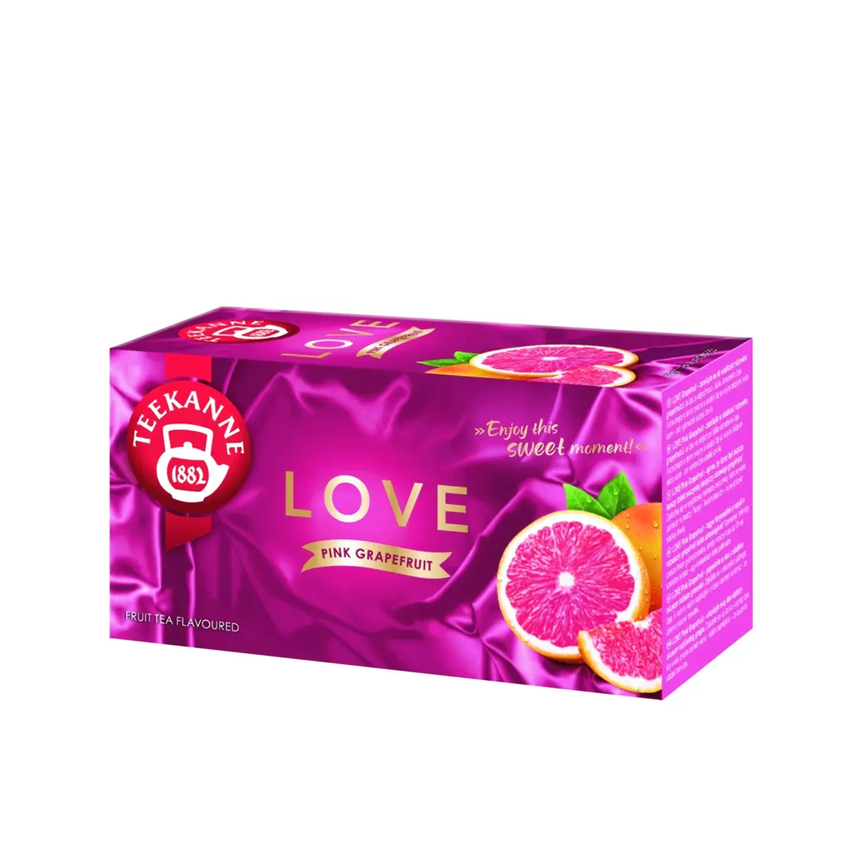 Teekanne World of Fruits voćni čaj Love Pink Grapefruit, 20 kesica