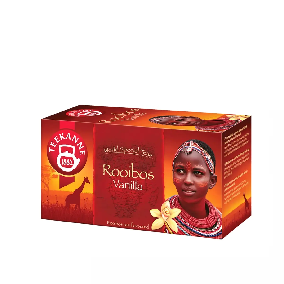 Teekanne Čaj Rooibos vanila, 20 kesica