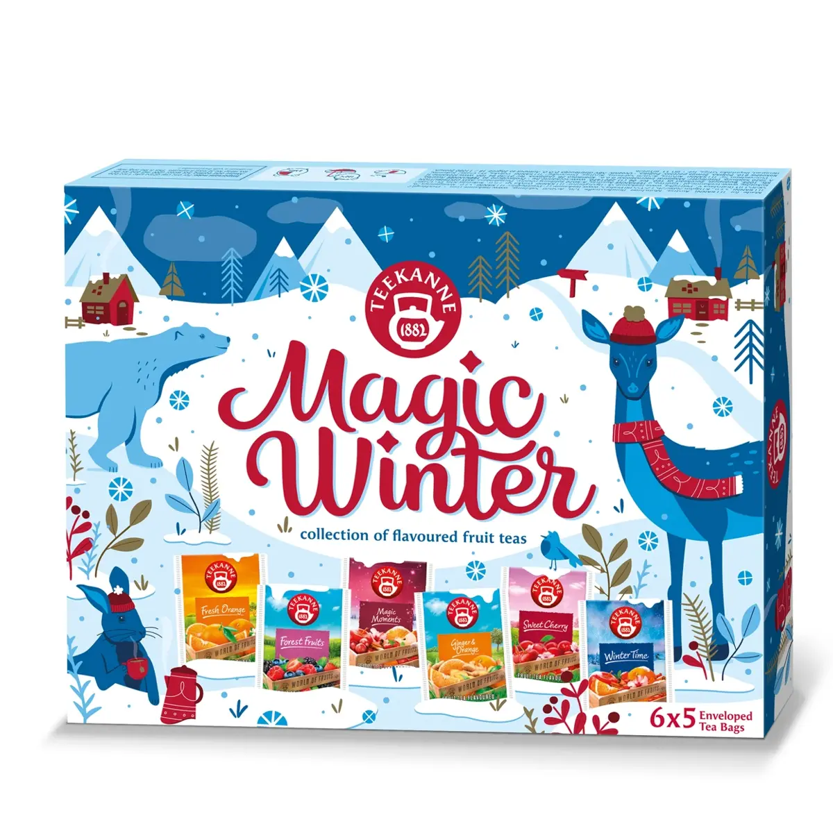 Teekanne Kolekcija čajeva Magic Winter, 30 kesica