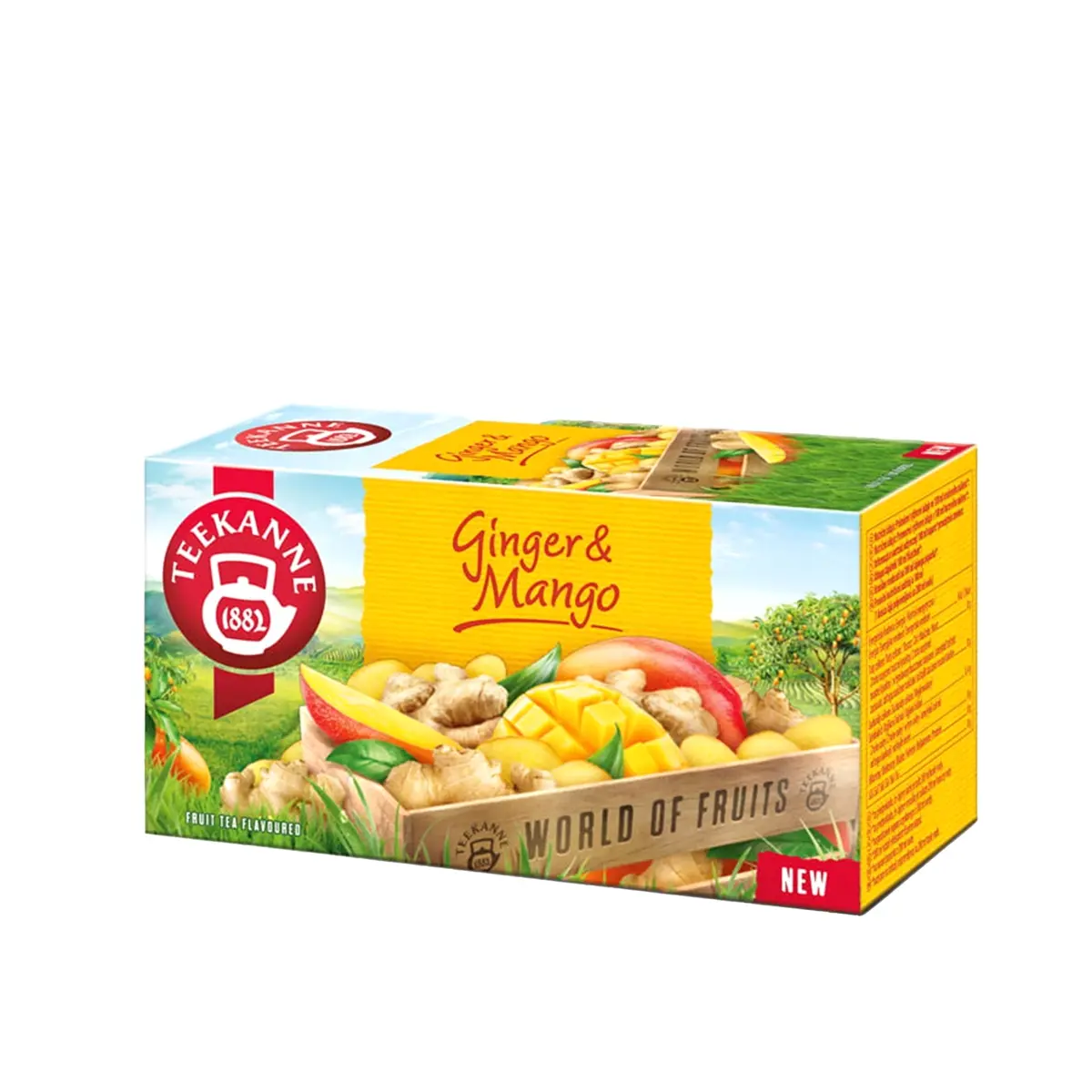 Teekanne Čaj đumbir mango, 20 kesica