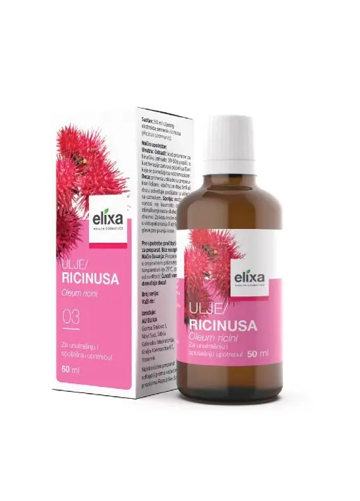 Elixa Ricinusovo ulje, 50ml