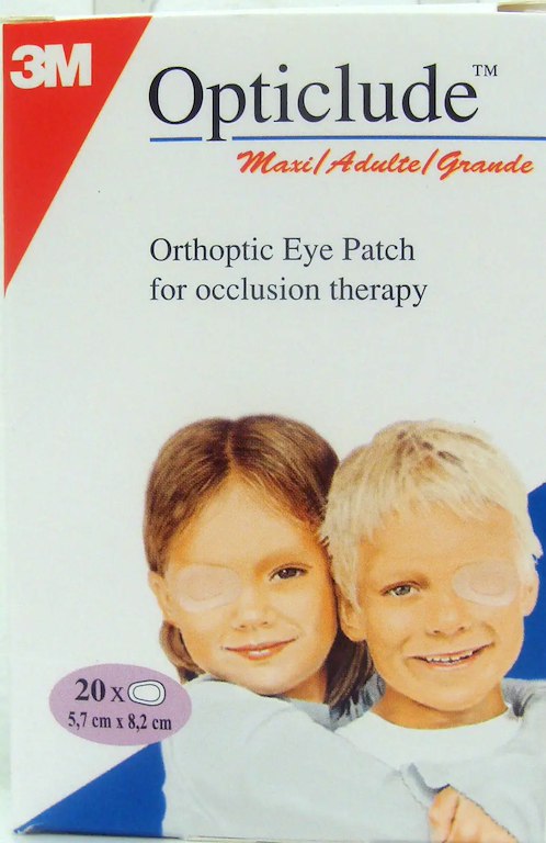 3M Health Care Opticlude flasteri za oči 5.7x8.2cm