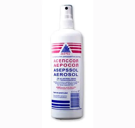 Jasvel Asepsol aerosol 0.1% sprej, 250ml