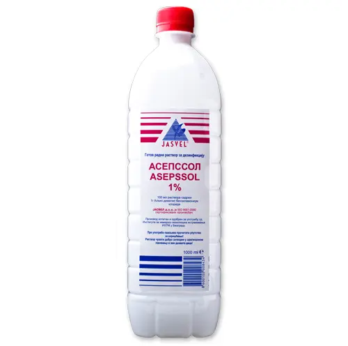 Jasvel Asepsol 1% rastvor, 1l