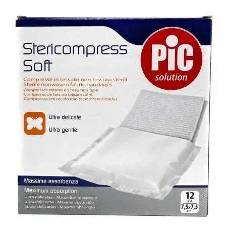 Pic Solution Soft sterilna kompresa 7.5x7.5cm, 1 komad