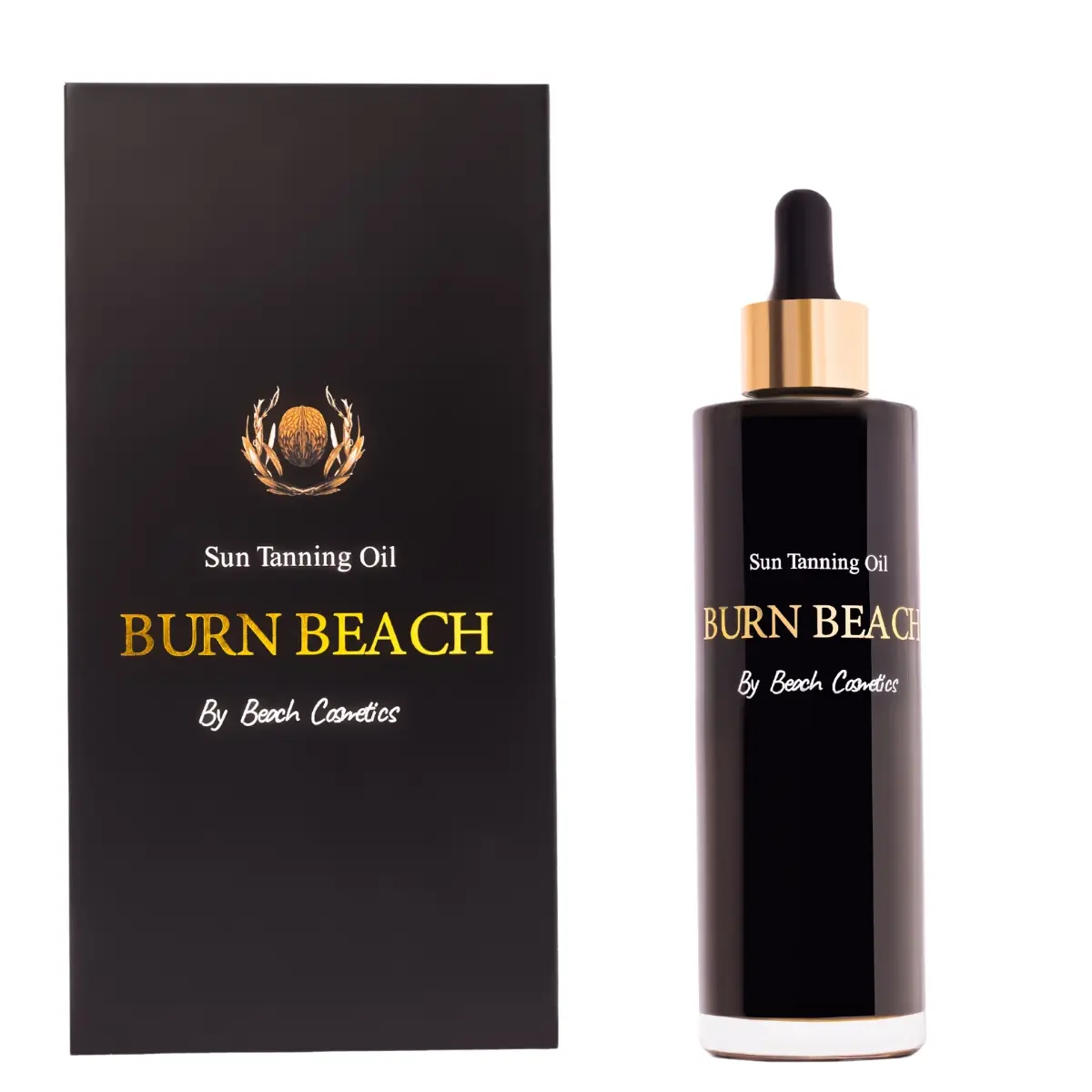 Beach Cosmetics Burn ulje za sunčanje na bazi zelenog oraha, 100ml