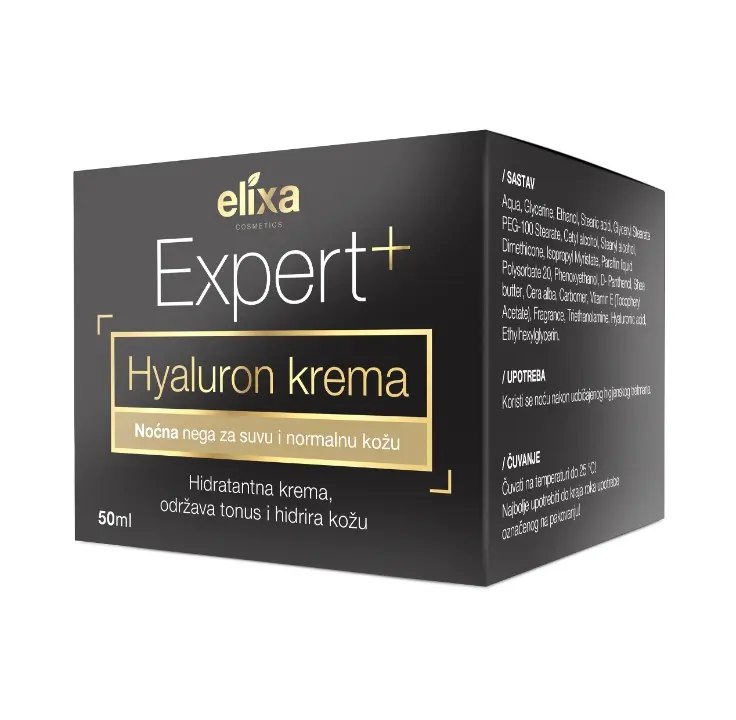 Elixa Cosmetics Hyaluron krema noć, 50ml