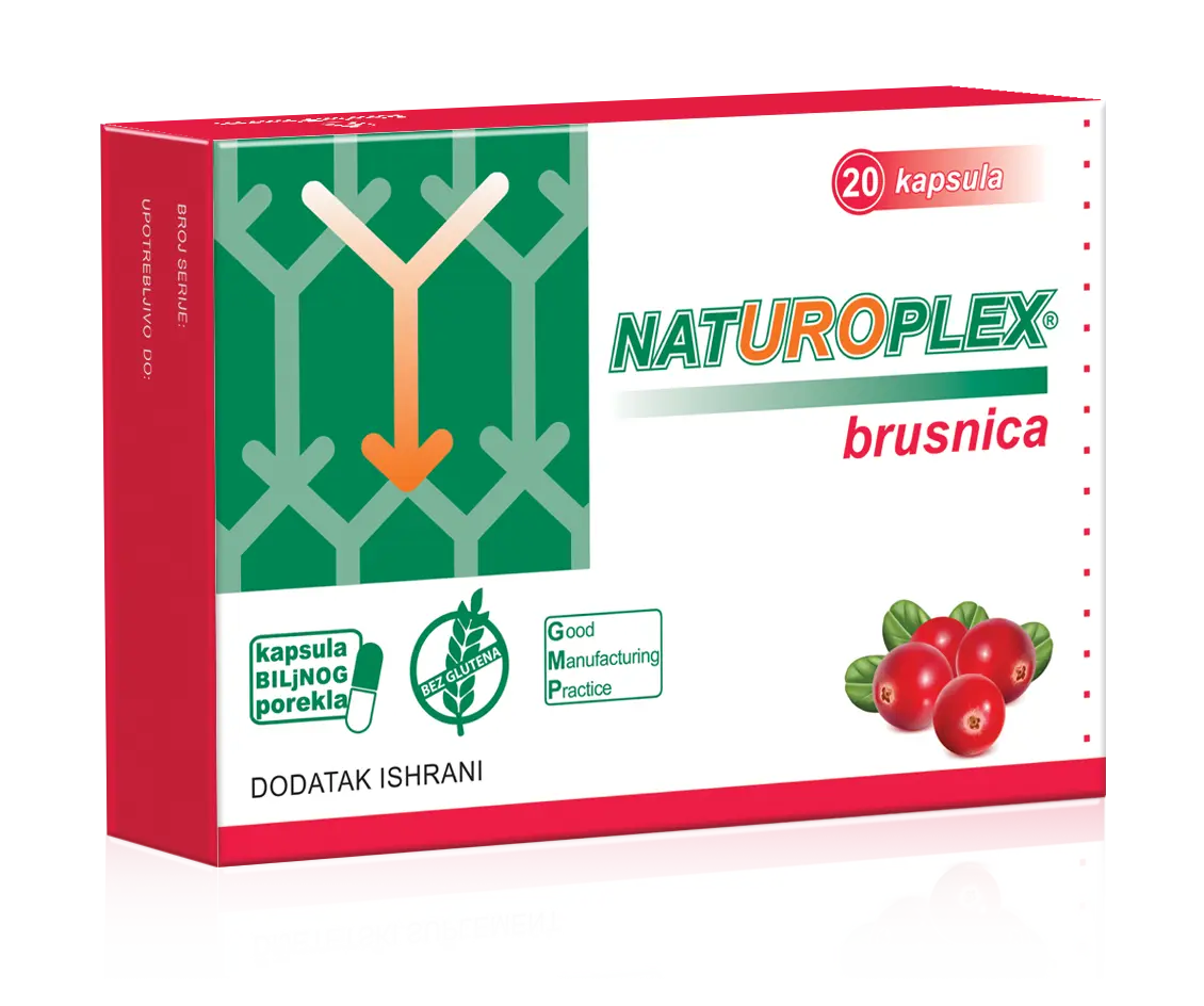 Naturoplex® brusnica, 20 kapsula