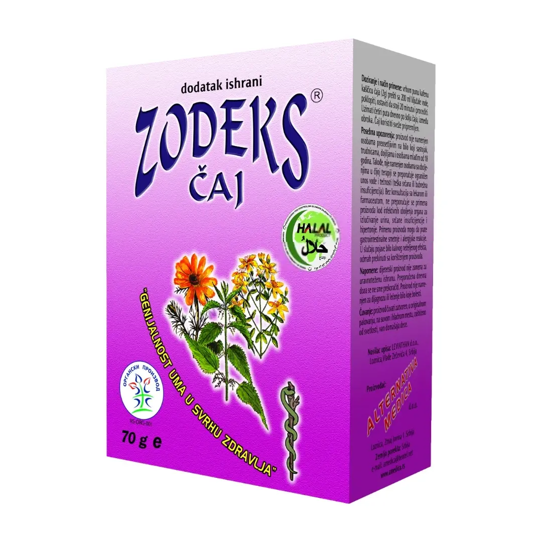 ALTERNATIVA MEDICA ZODEKS® Čaj 70 g